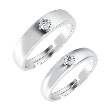 Buy Premium 925 Pure Sterling Silver Couple Rings – CLARA